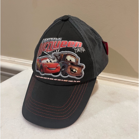 Disney | Accessories | Vintage Kids Cars Lightning Mcqueen Adjustable ...